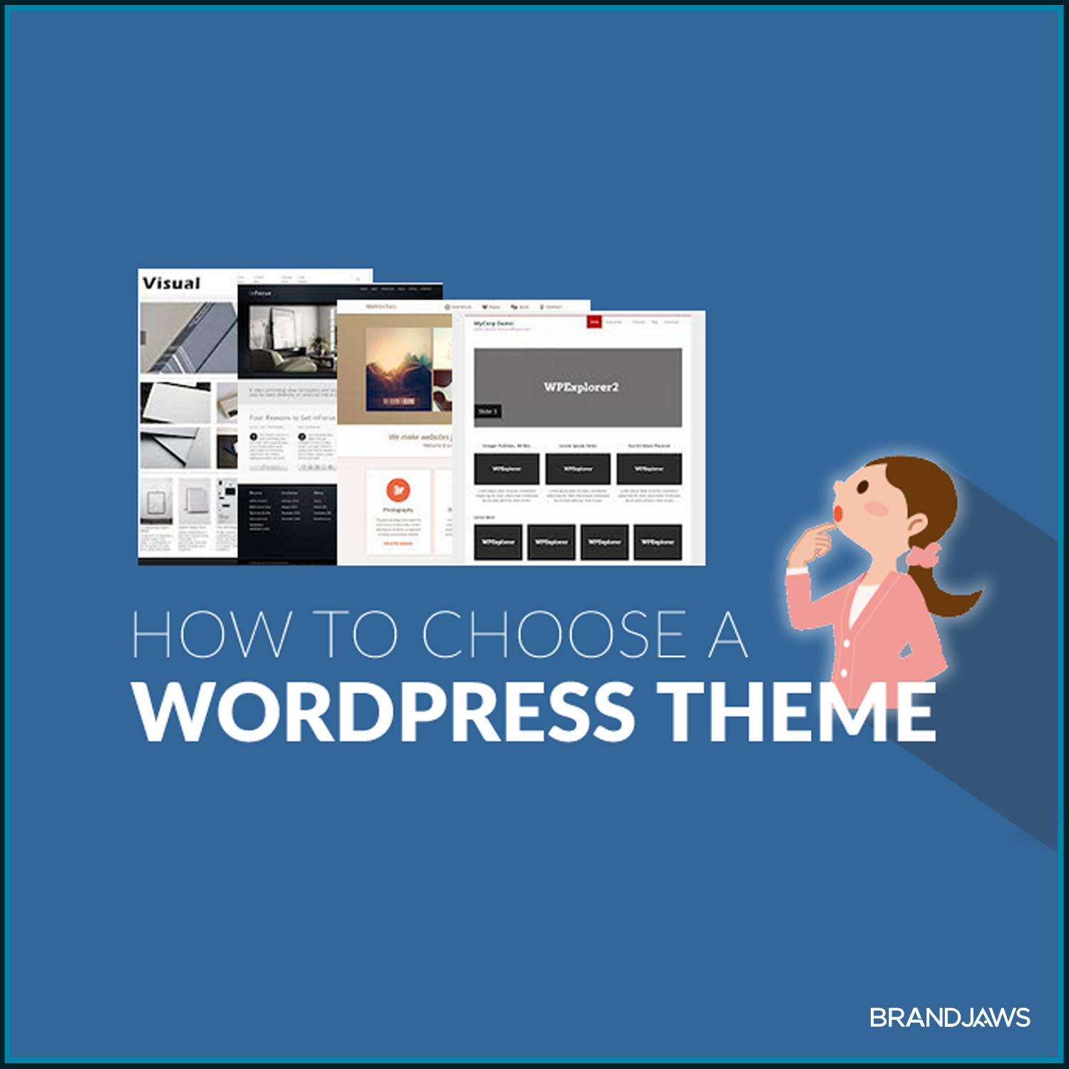 Choose a responsive WordPress theme for your Website